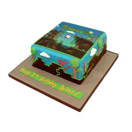 Shop Online Terraria Game Birthday Cake All Occasions | Order Now | The ...
