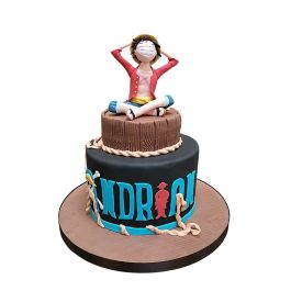 Order One Piece Luffy Manga Cake Online | The French Cake Company